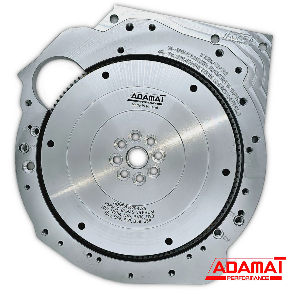 Honda K20 / K24 swap kit adapter plate flywheel for BMW ZF 8HP45, 8HP50 ...